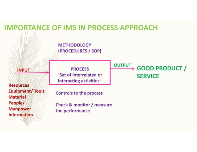 ISO 9001, 14001, 45001 (IMS) basics training material | PDF