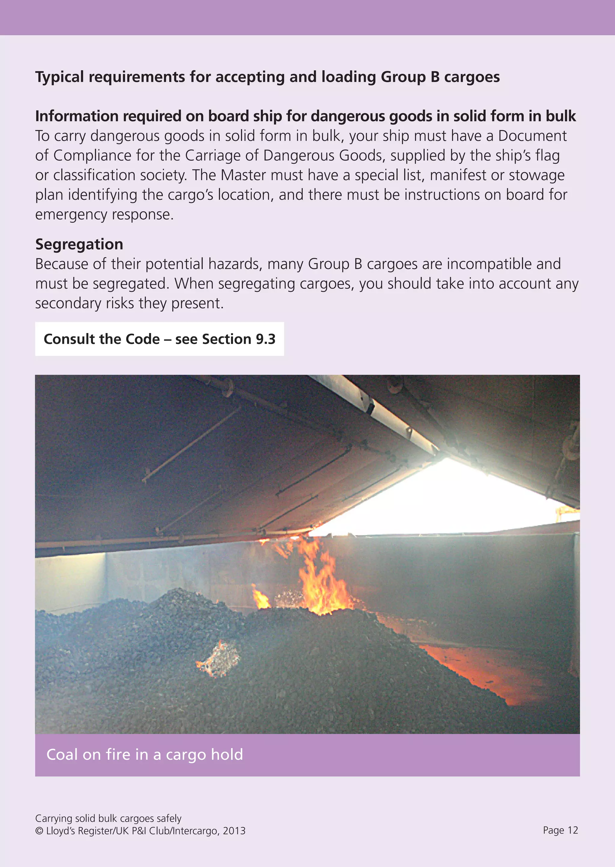 Imsbc code pocket guide | PDF