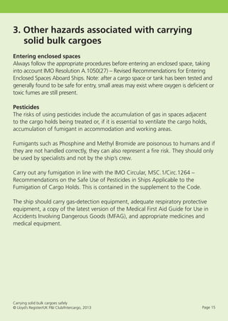 Imsbc code pocket guide | PDF