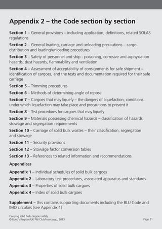 Imsbc code pocket guide | PDF