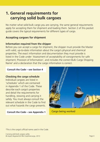 Imsbc code pocket guide | PDF