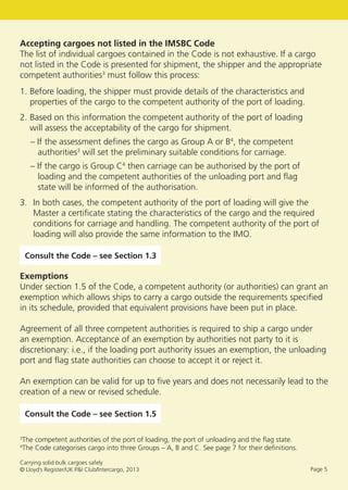 Imsbc code pocket guide | PDF