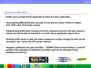 IMSBufferpool Tuning concept AMS presentation v01 | PPT