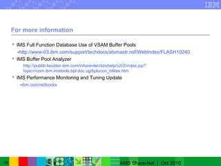 IMSBufferpool Tuning concept AMS presentation v01 | PPT