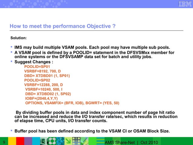 IMSBufferpool Tuning concept AMS presentation v01 | PPT