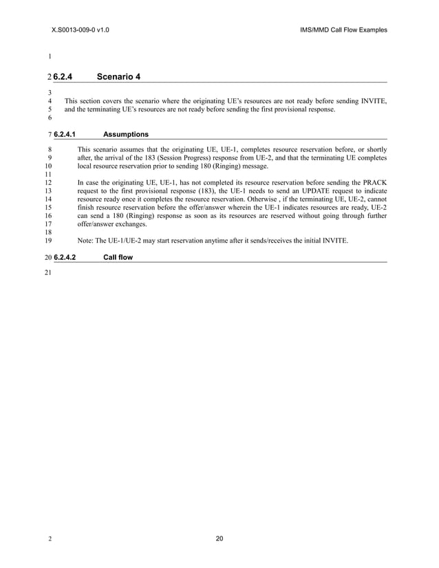 Ims call flow | DOC | Internet | Computing