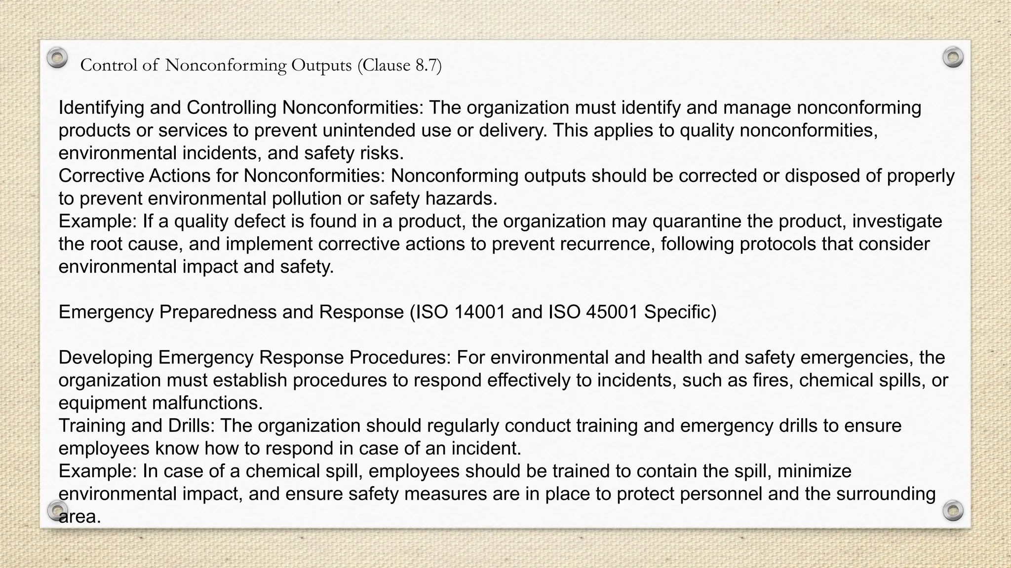 IMS CLAUSES EXPLAINED.pptxnyergrated management systems clauses | PPTX