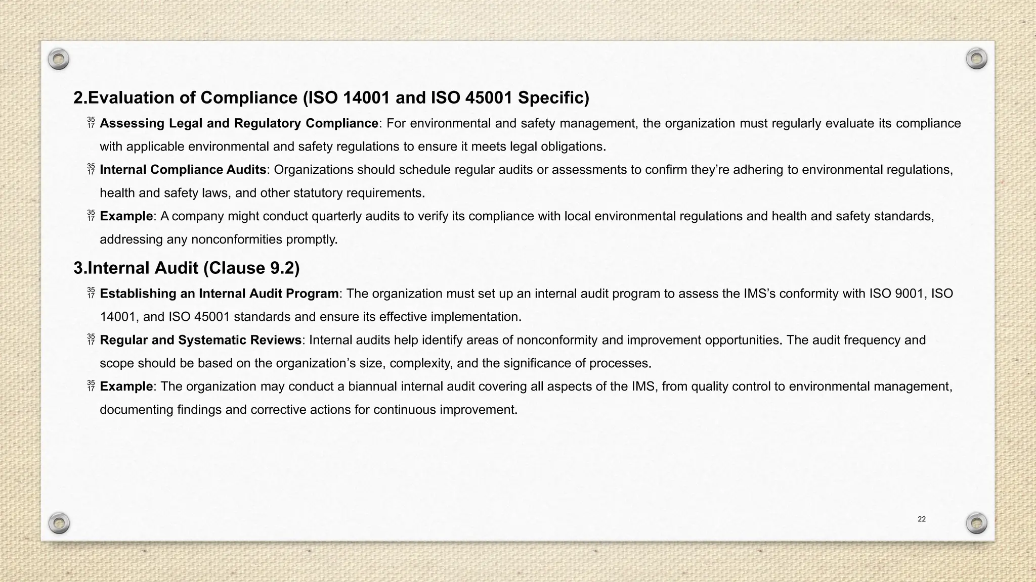 IMS CLAUSES EXPLAINED.pptxnyergrated management systems clauses | PPTX