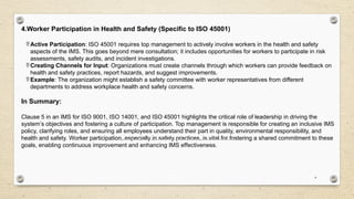 IMS CLAUSES EXPLAINED.pptxnyergrated management systems clauses | PPTX