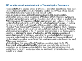 Ims Competitive Note | PPT