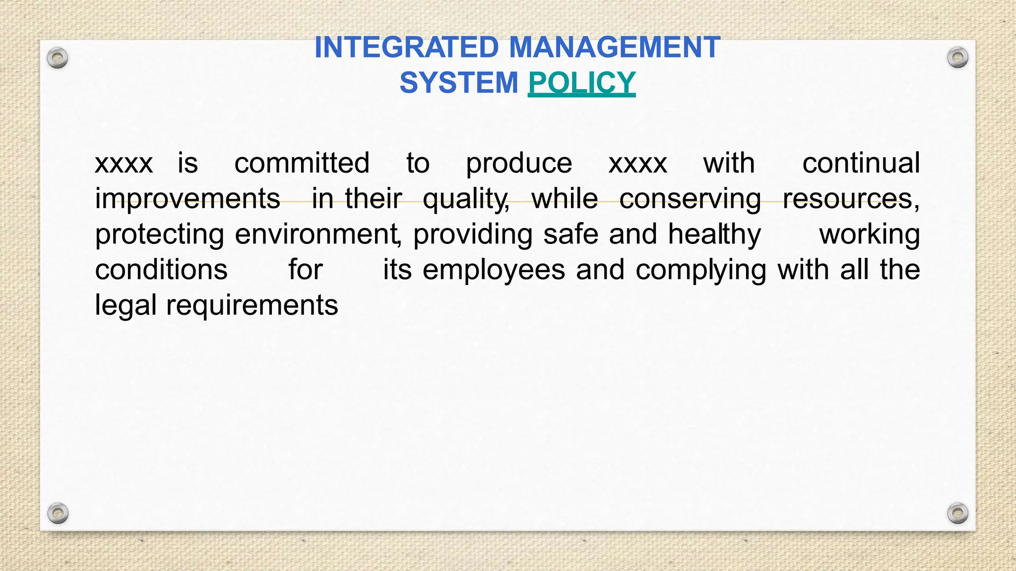 IClause by clause description of ISO 45001, ISO 14001and ISO 9001MS ...