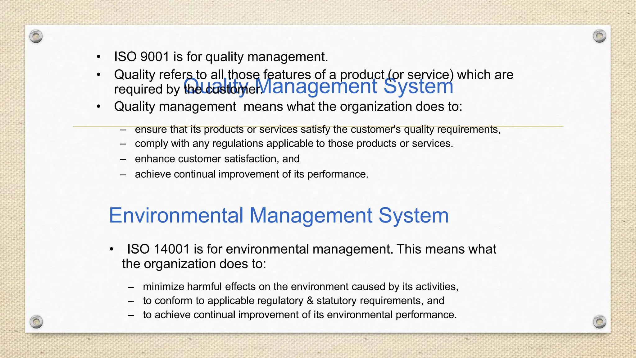 IClause by clause description of ISO 45001, ISO 14001and ISO 9001MS ...