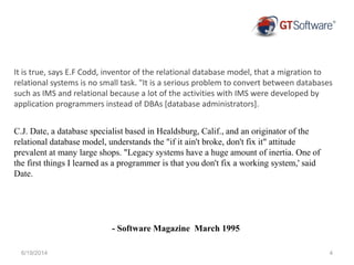 Direct Access to IMS Data - IMS Phoenix UG- June 19th 2014 | PPT