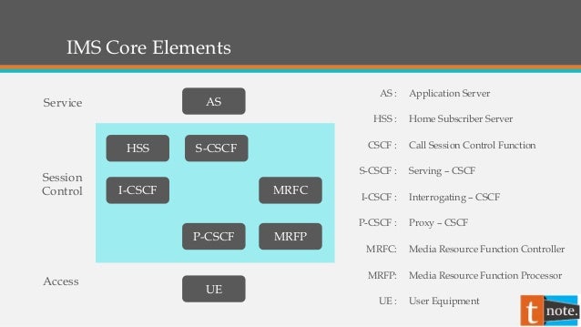 IMS Core Elements