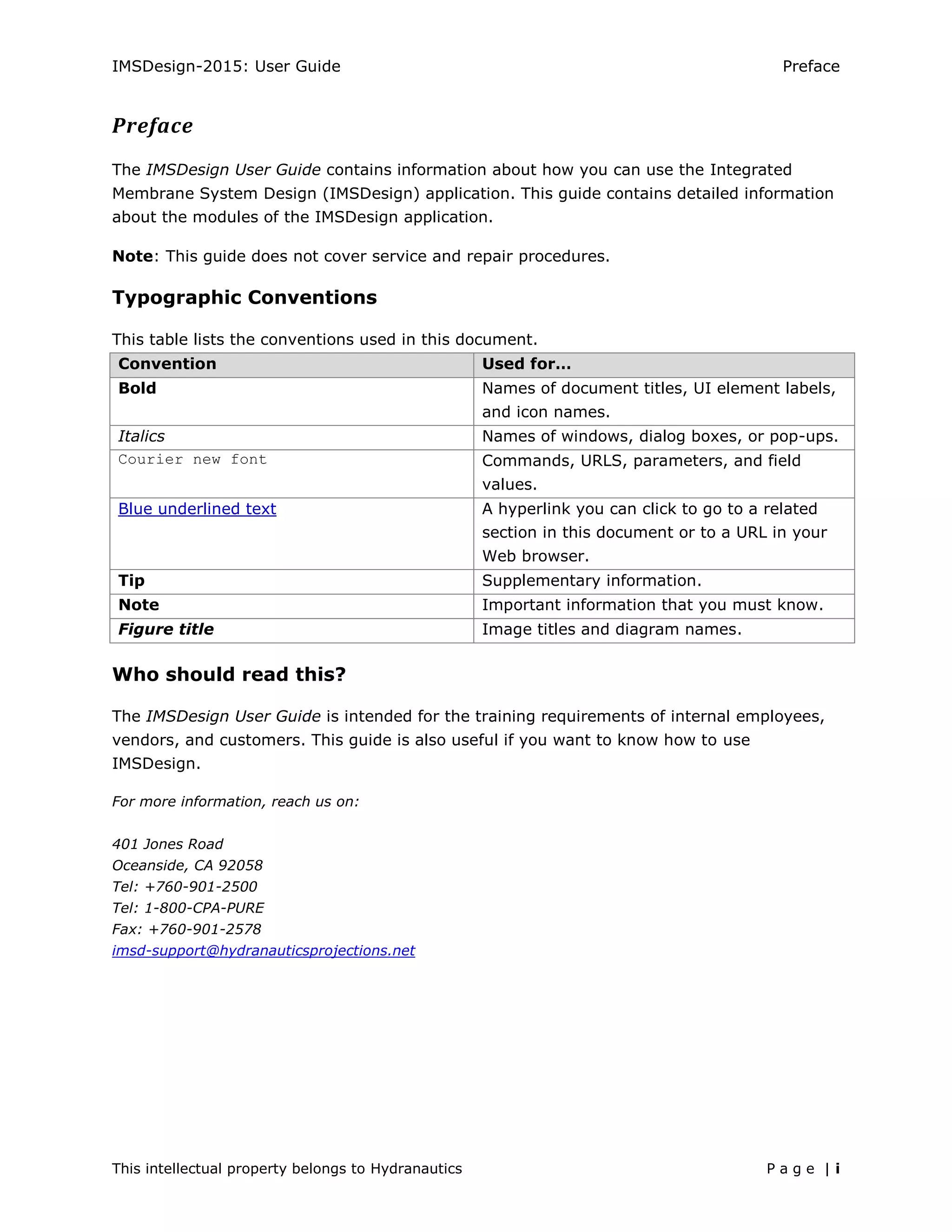 Imsd user guide | PDF