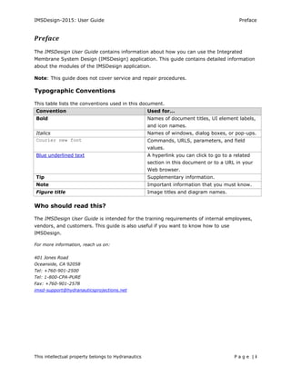 Imsd user guide | PDF