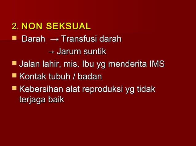 Infeksi Menular Seksual | PPT