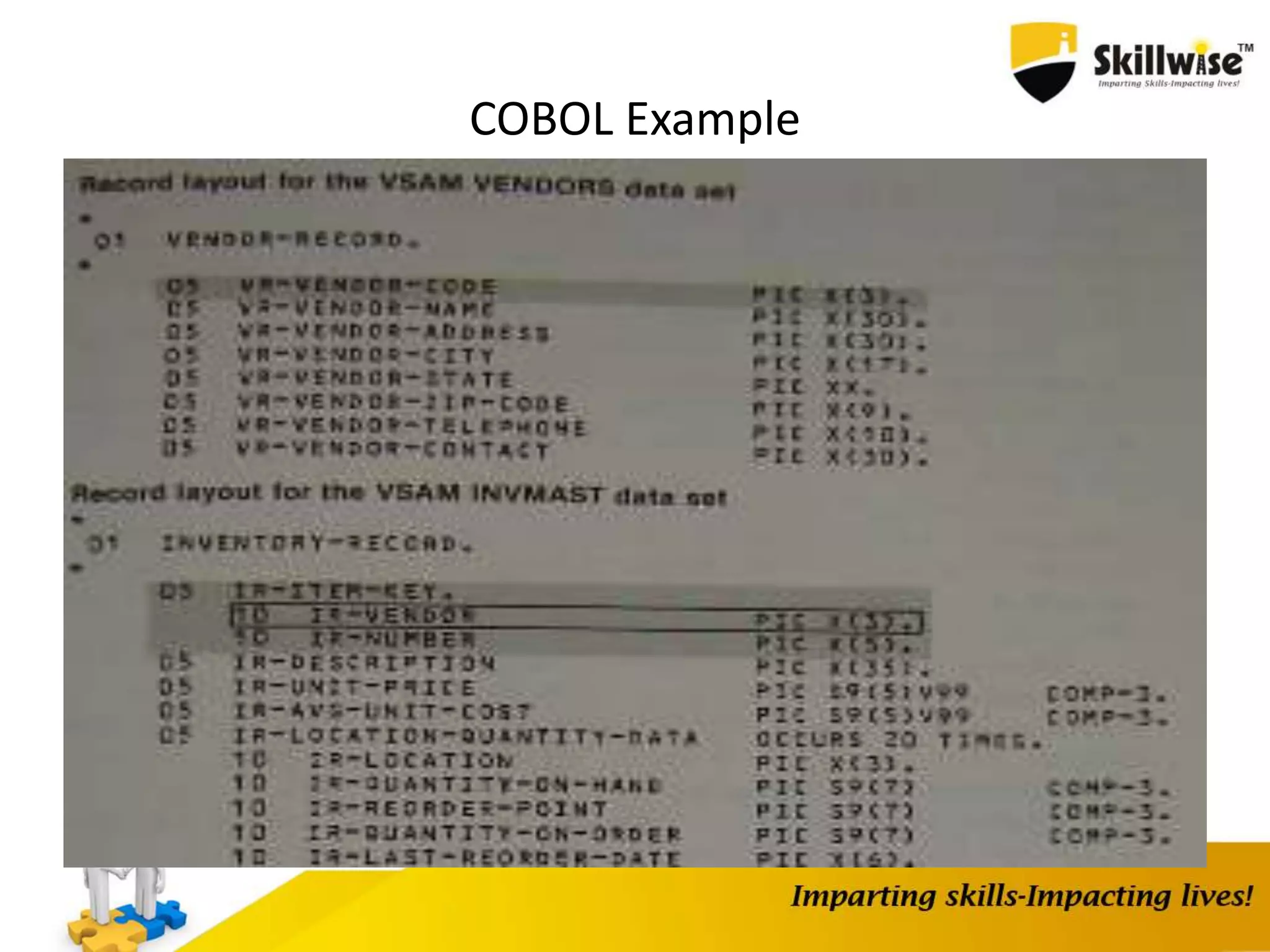 Skillwise-IMS DB | PPTX