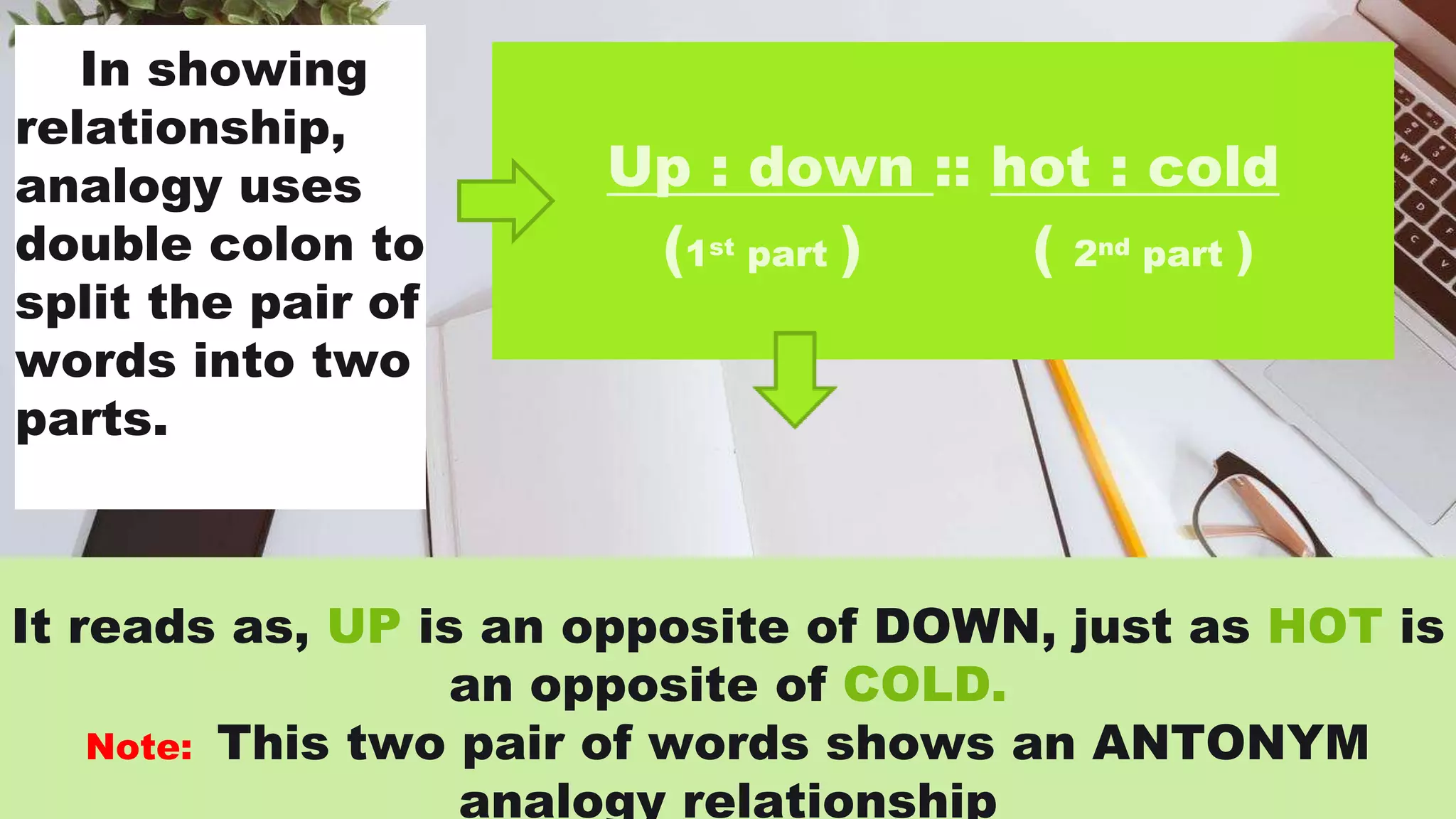 Ims g7 english-3days analogy | PPTX