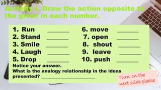 Ims g7 english-3days analogy | PPTX