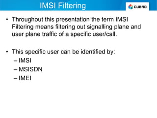 Imsi filtering exa24160 | PPT