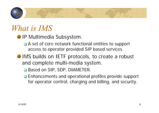 Ims in ngn | PPT