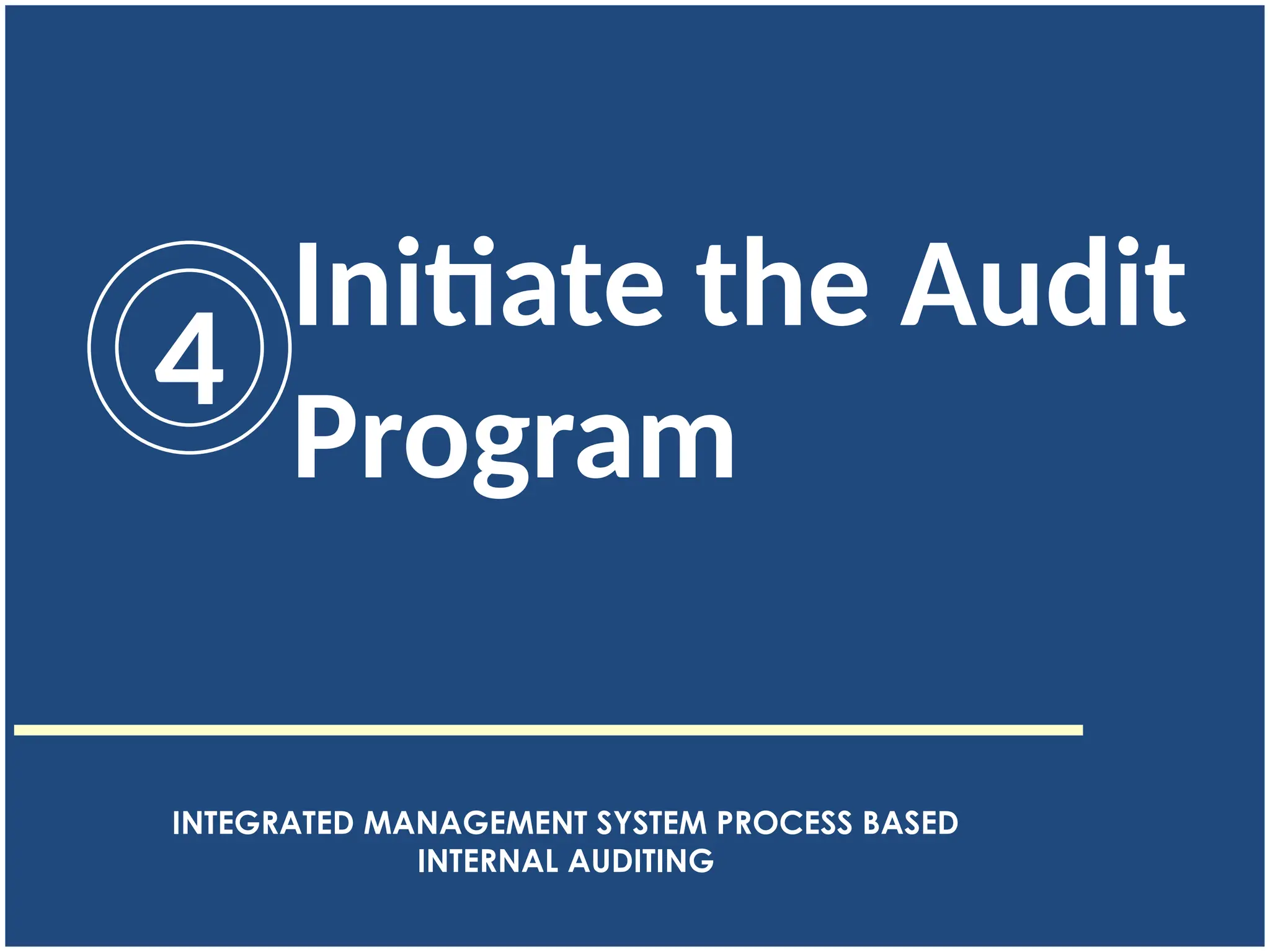 IMS INTERNAL AUDITPrinciples of internal audits, phases of audit ...