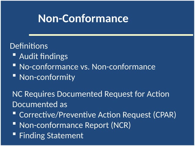 IMS INTERNAL AUDITPrinciples of internal audits, phases of audit ...
