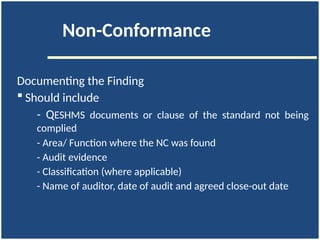 IMS INTERNAL AUDITPrinciples of internal audits, phases of audit ...