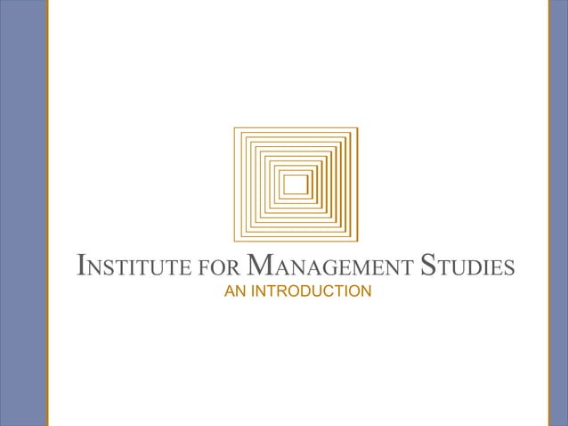 IMS Introduction | PPT