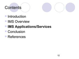 IMS IP multimedia subsystem presentation | PPT