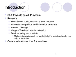 IMS IP multimedia subsystem presentation | PPT