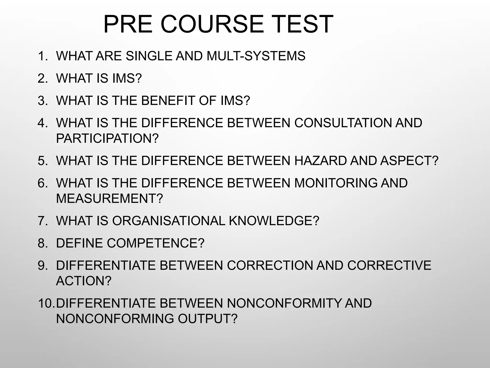 IMS ISo 9001 14001 45001 awareness trs.ppt