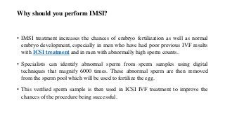 IMSI treatment for infertility | PPTX