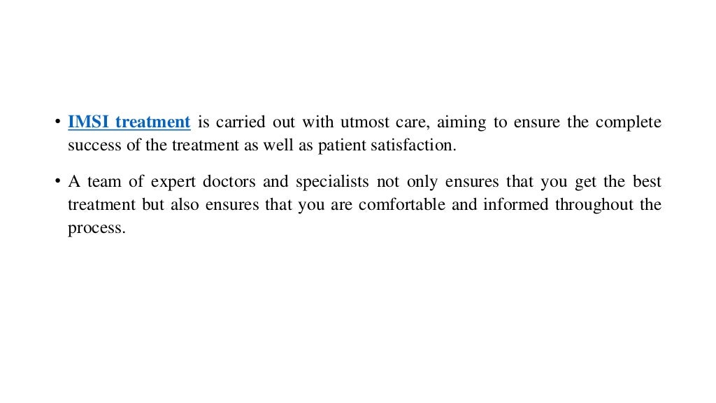 IMSI treatment for infertility | PPTX