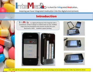 InteMed: real mHealth, Medication and Health Data from a Smartphone | PDF