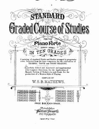 Pîano grade 1 | PDF
