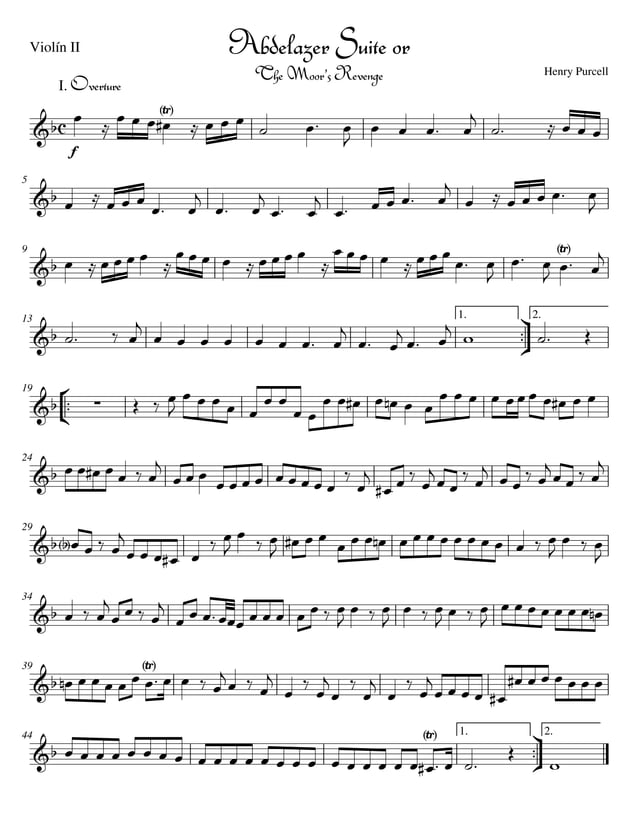 Imslp92311 pmlp128466-abdelazer suite-_henry_purcell_-_viol__n_ii | PDF
