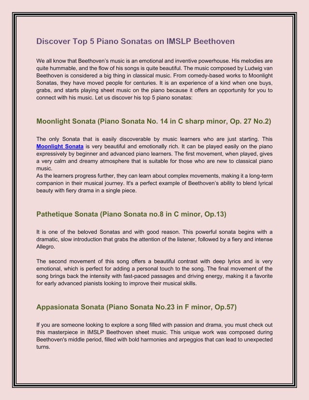 IMSLP Beethoven 5 Top Piano Sonatas by the legend .pdf