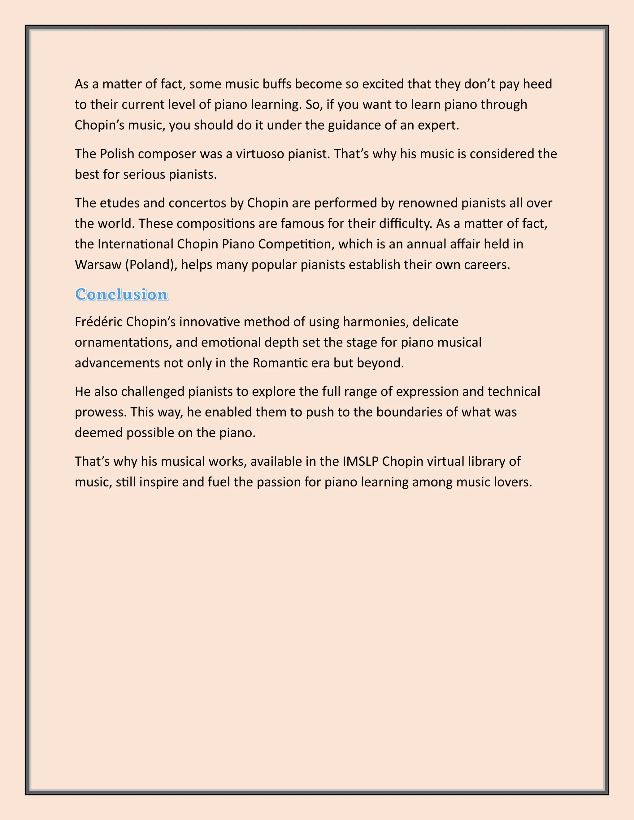 IMSLP Chopin How did the Legendary Composer Influence Piano Music.pdf