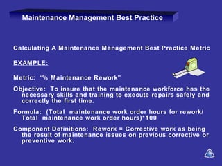 Ims Maint Mgmt Best Practice | PPT