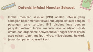 Infeksi menular seksual | PPTX