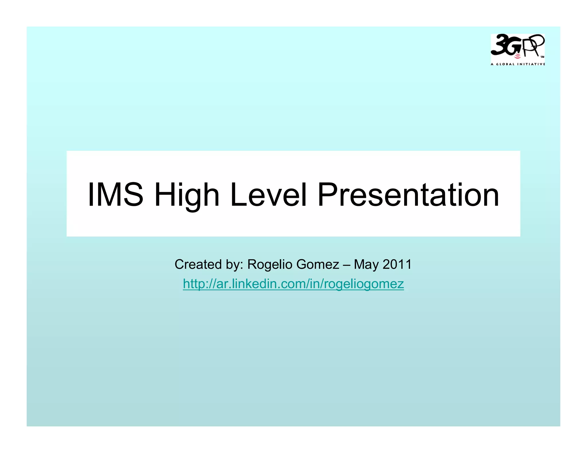 IMS Presentation | PDF