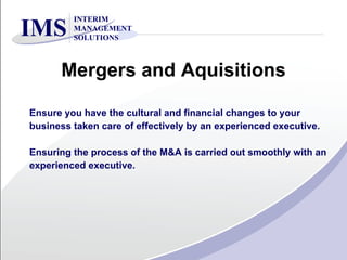 IMS Presentation | PPT