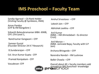 Introducing IMS Proschool | PPT