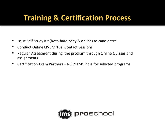 Introducing IMS Proschool | PPT