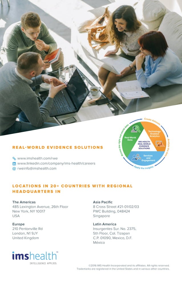 IMS Health Real-World Evidence Brochure | PDF