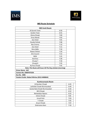 IMS Route Schedule.pdf