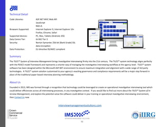 A White Paper: Realising The Benefits of a Digital Investigative ...