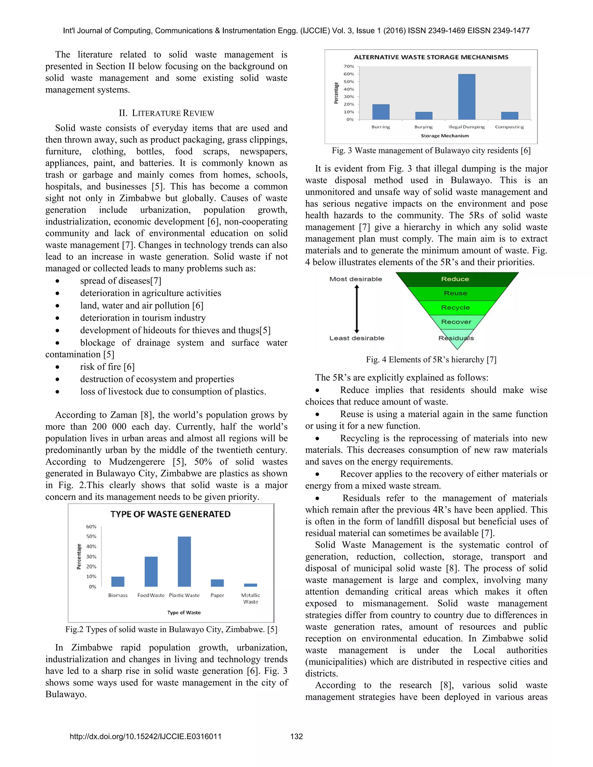 Integrated Municipal Solid Waste Management System (IMSWMS) | PDF